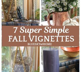 How to Style 7 Super Simple Fall Vignettes | Simplify