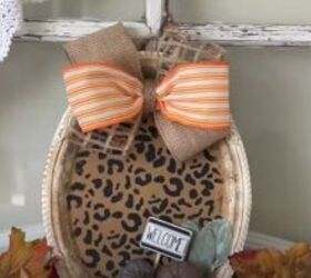 How to Use Dollar Tree Faux Leather Items in DIY Fall Decor | Simplify