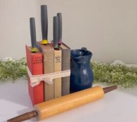 6 Cute DIY Book Decor Ideas Using Books From Dollar Tree | Simplify