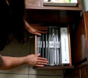 How to Organize Paperwork Using DIY Hanging File Folders | Simplify