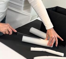 DIY Dollar Tree Hidden Storage Project: Organize Your Bookshelf | Simplify